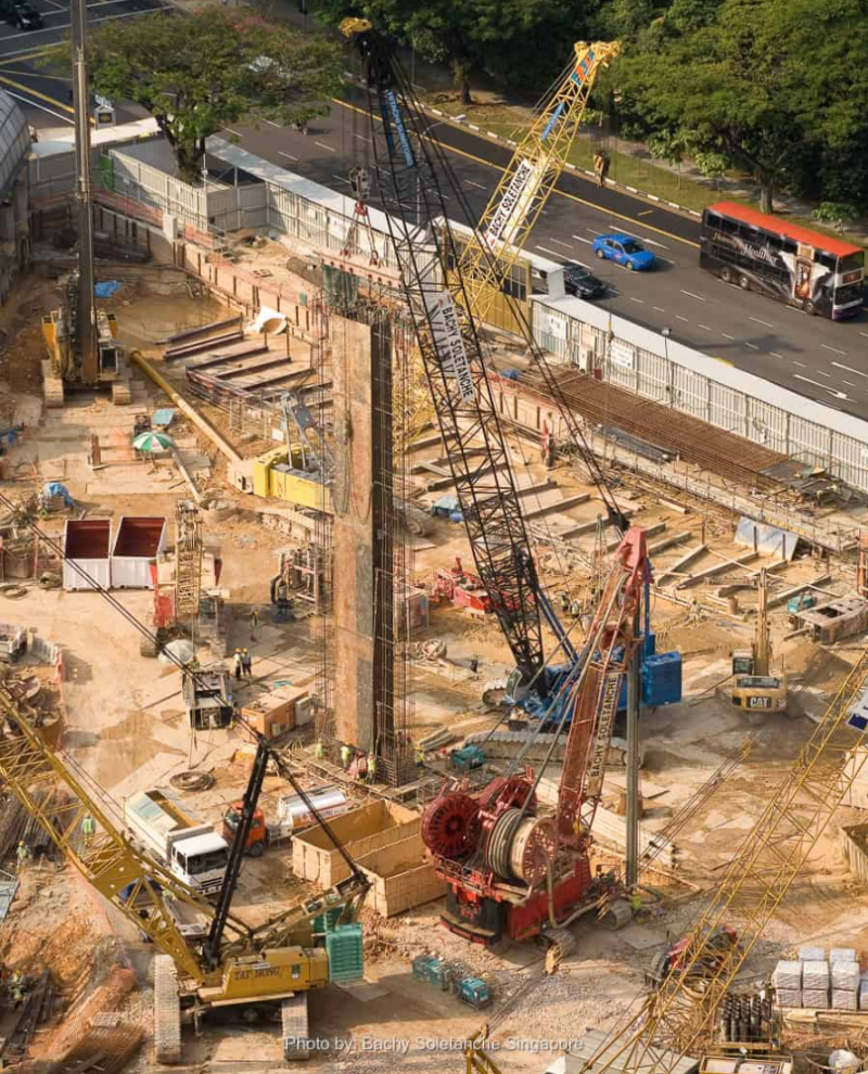 Solutions for Deep Foundations - Bachy Soletanche Singapore