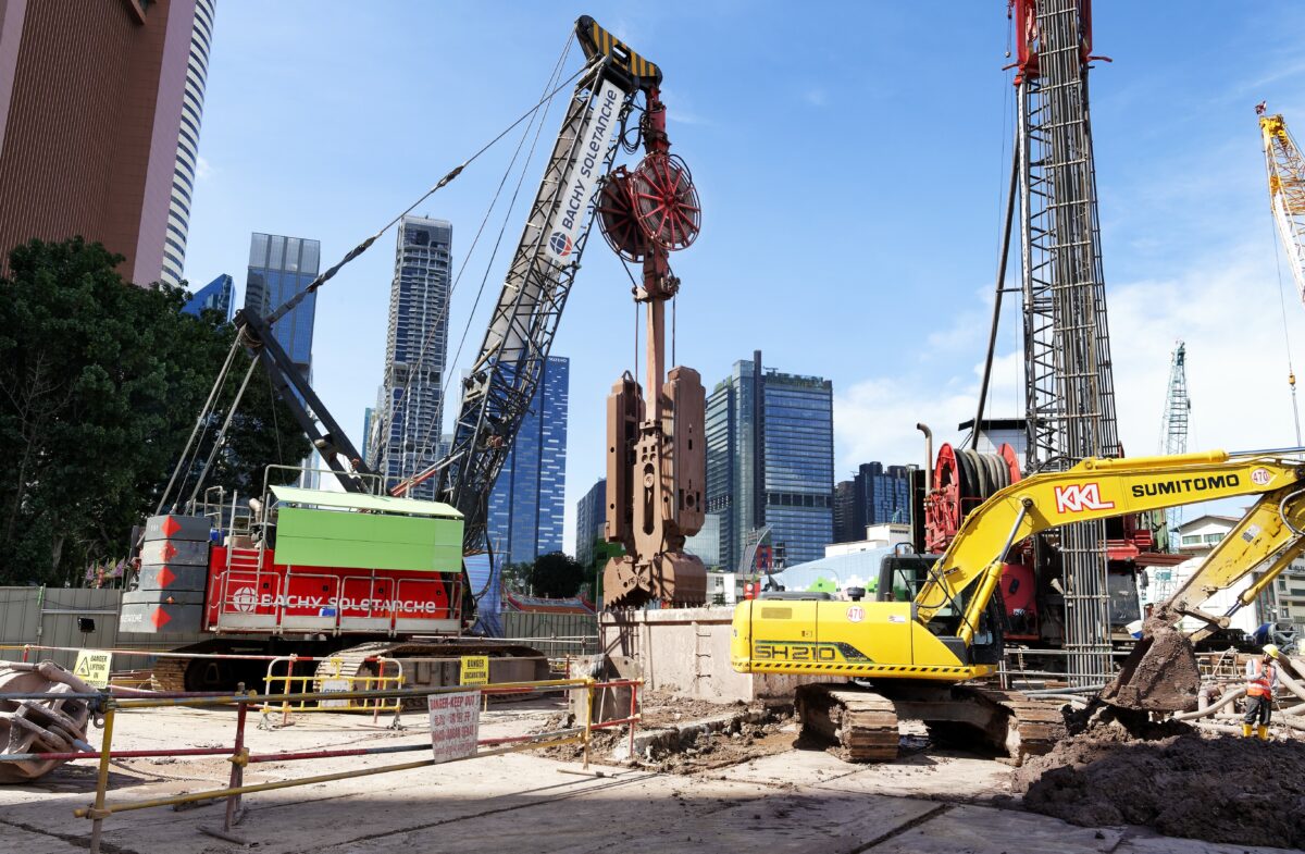 C885 Prince Edward Station - Bachy Soletanche SIngapore
