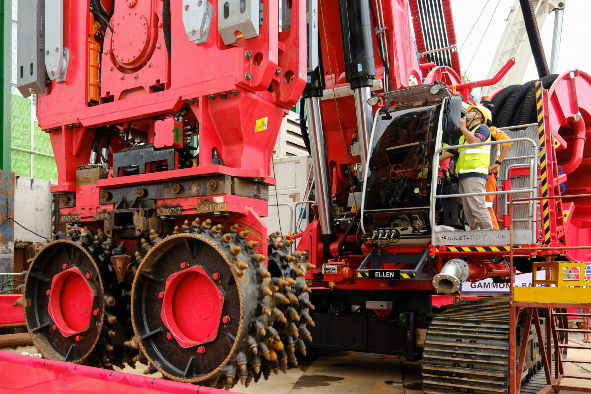 Inauguration of HF8C Hydrofraise® with Gripper - BSS