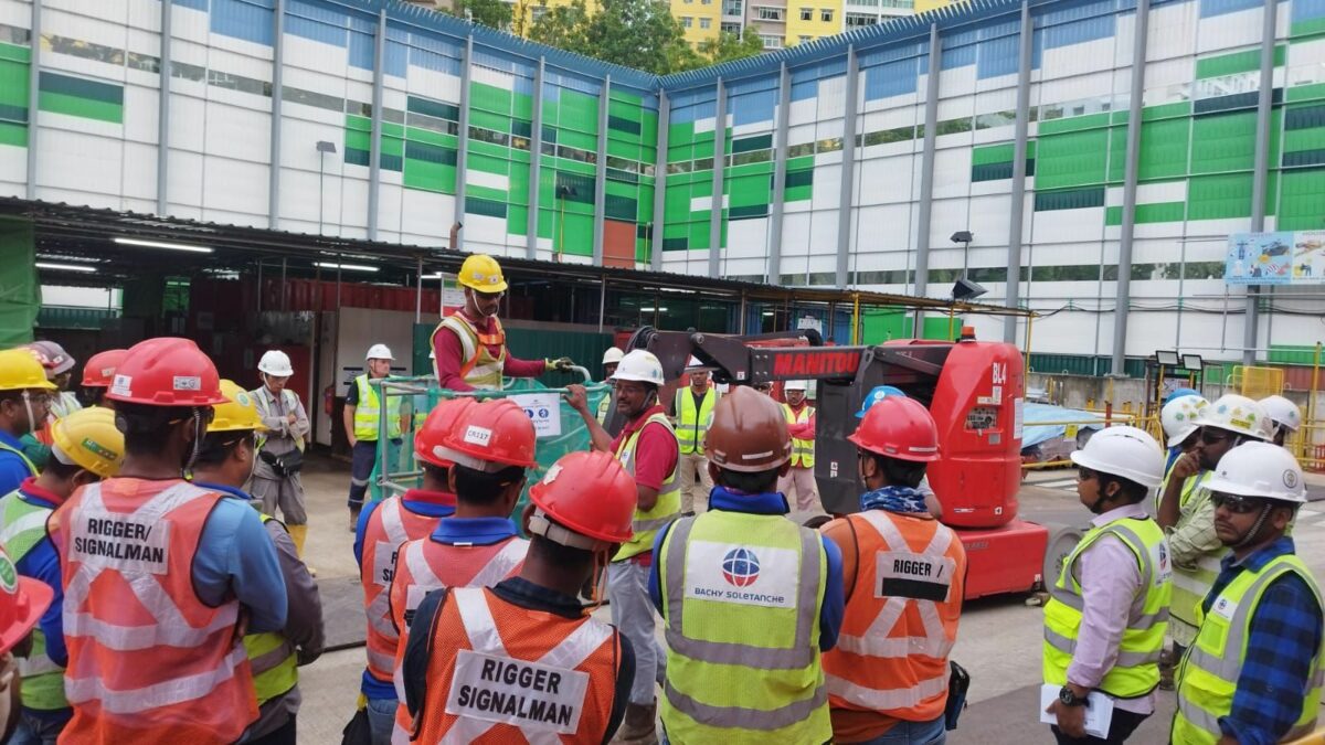 Safety is Our Top Priority at Bachy Soletanche Singapore